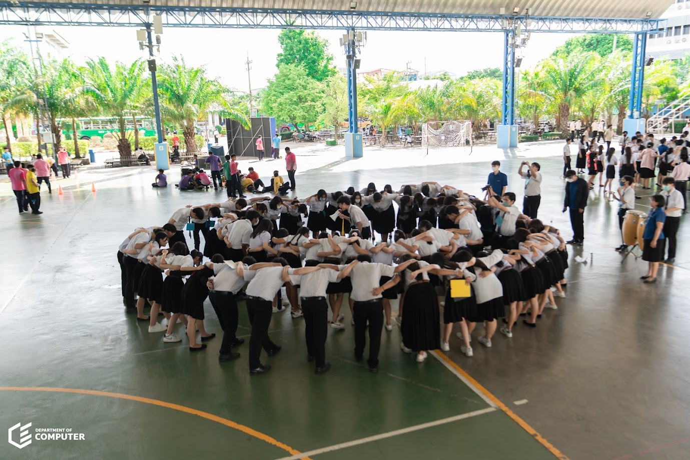 กิจกรรมบูมน้อง66 น้อง STD.1/1 พี่ SDM.2/1 - แผนกคอมพิวเตอร์